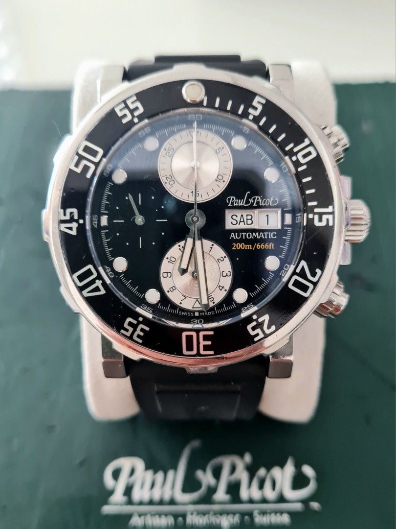 Paul Picot Yachtman, Luxury, Watches on Carousell
