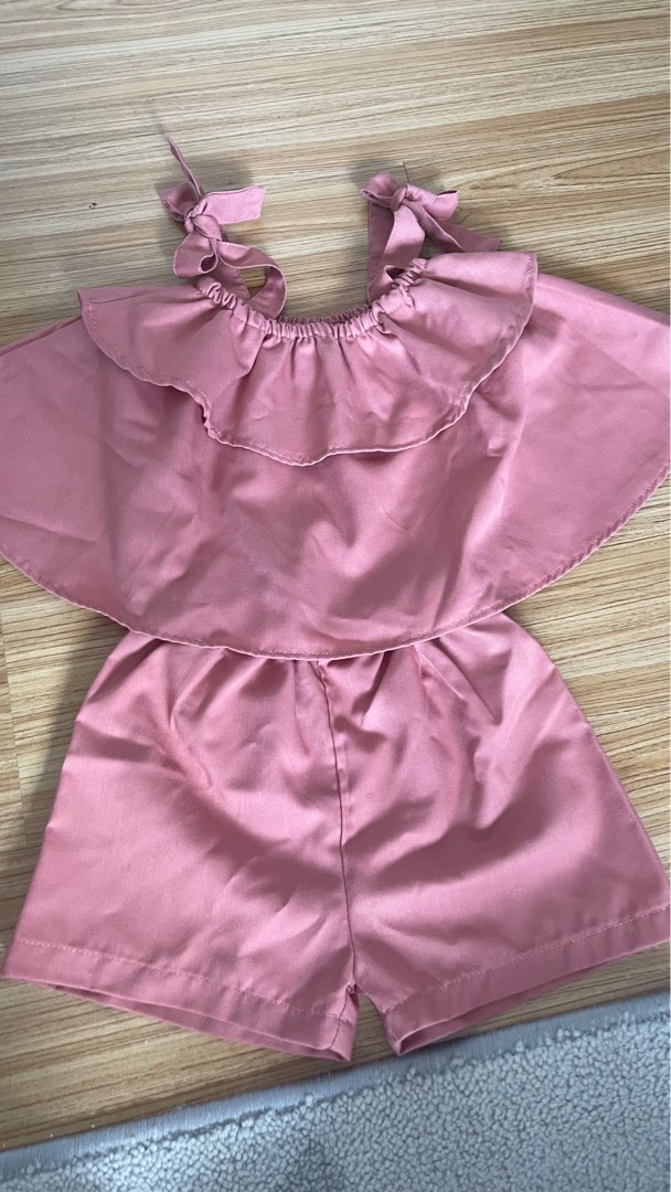 Pink sets, Bayi & Anak, Baju Bayi di Carousell