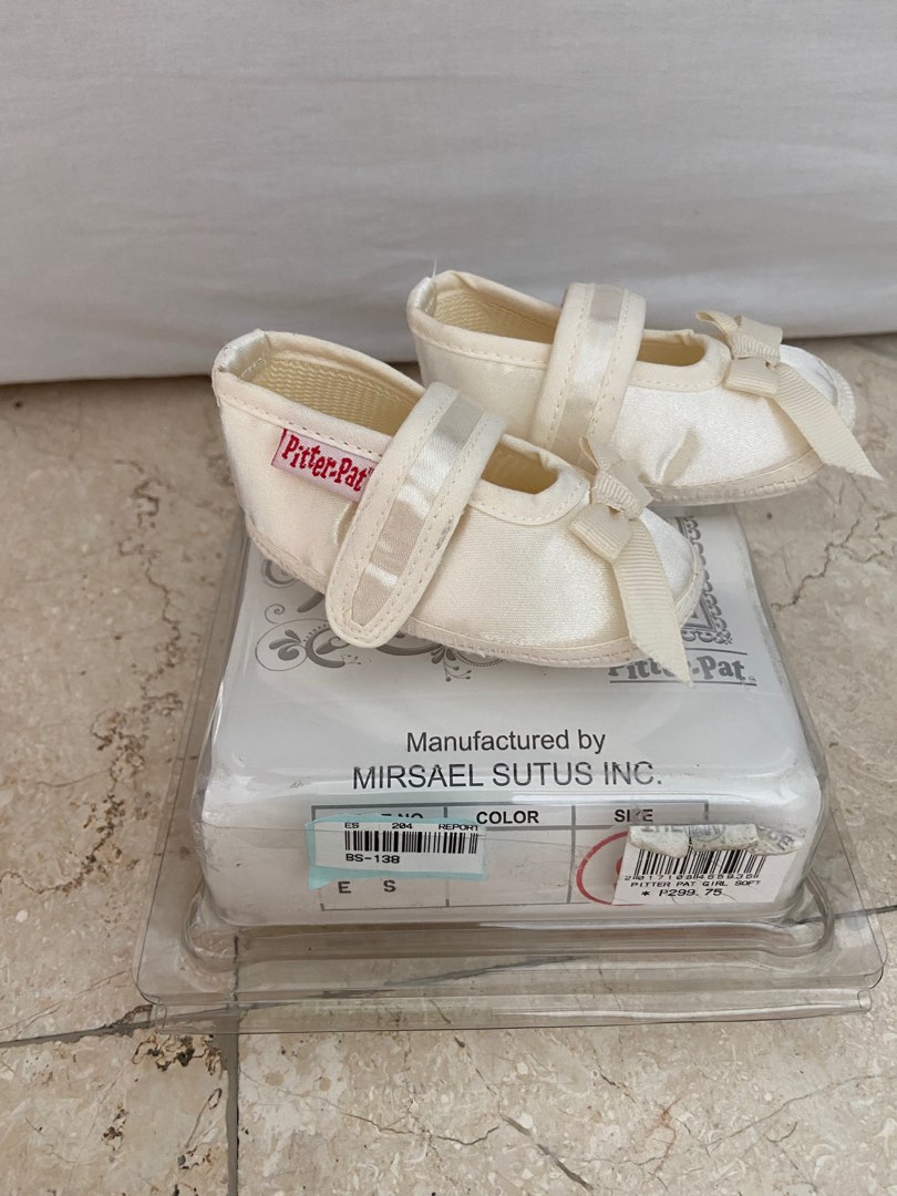 Pitter Pat Baptismal Baby Shoes, Babies & Kids, Babies & Kids Fashion ...