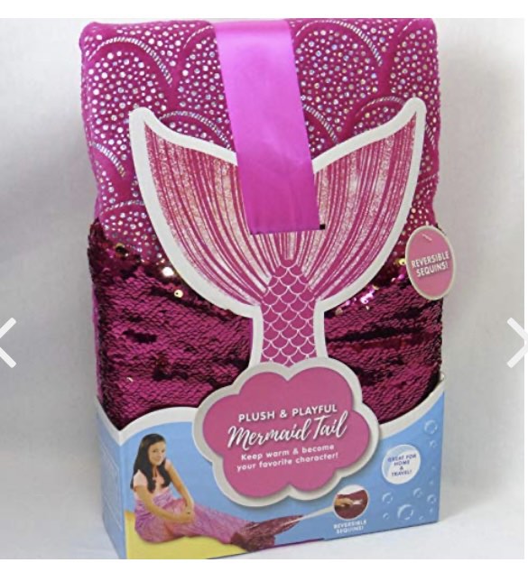 Plush and Playful Mermaid Tail Blanket on Carousell