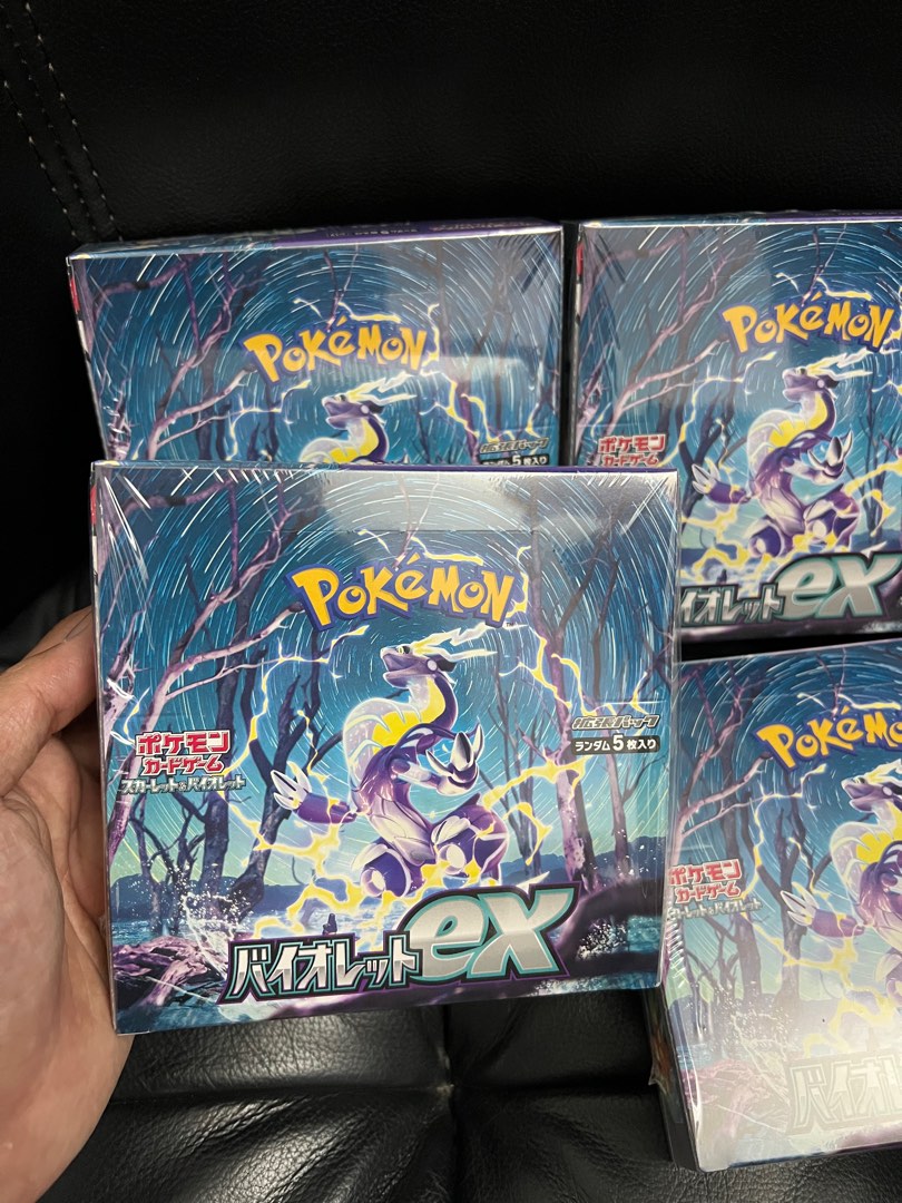 Pokemon Violet Booster Box SV1V, Hobbies & Toys, Toys & Games on Carousell