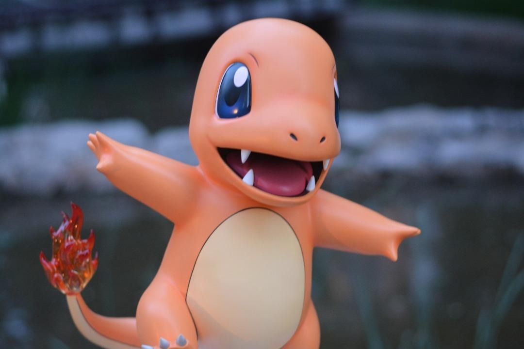 Pokemon Zero Tribe Studio 1/1 Life Size Charmander GK Statue Figure ...