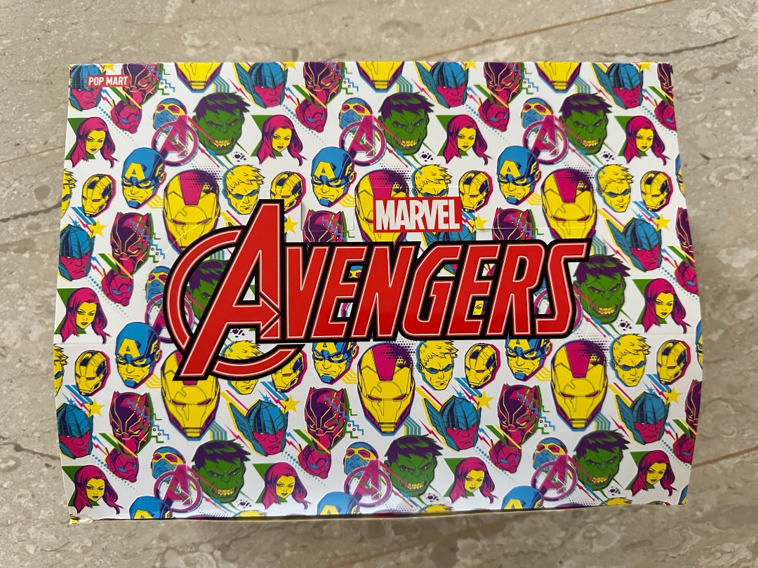 POP MART Marvel Avengers Series Blind / Mystery Box Full box without ...