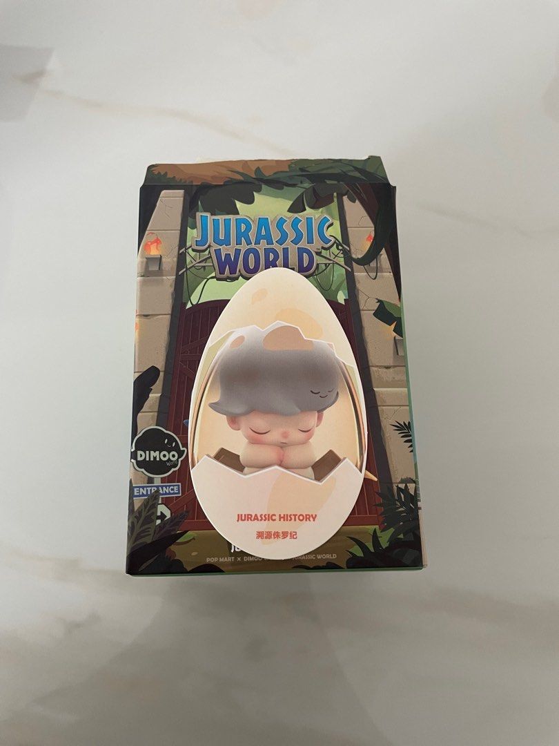 POPMART DIMOO JURASSIC WORLD (JURASSIC HISTORY), Hobbies & Toys, Toys ...