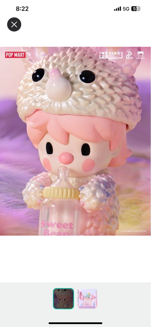 Popmart instinctoy, Hobbies & Toys, Toys & Games on Carousell