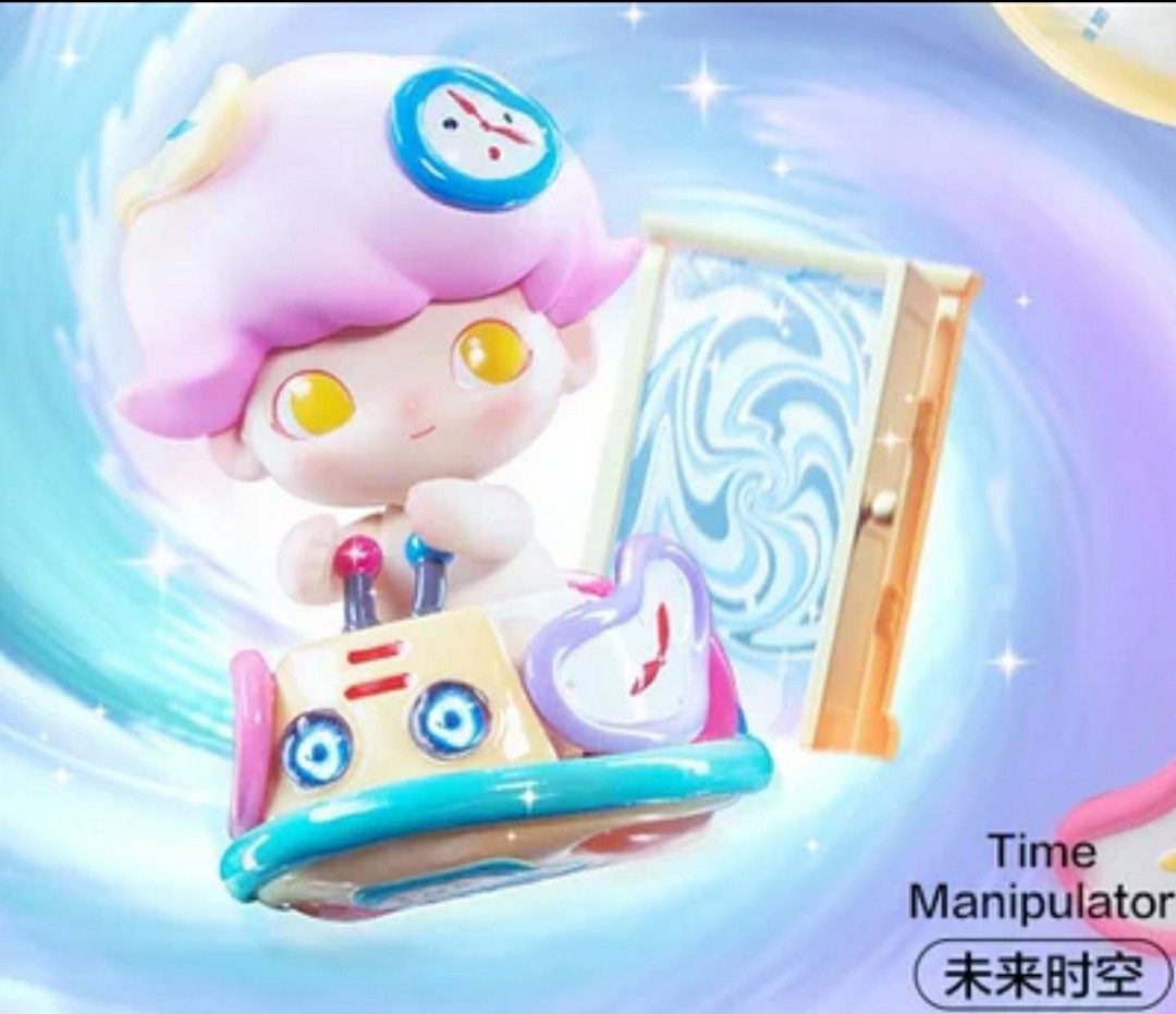 [POPMART] POPMART DIMOO TIME TRAVEL SECRET AND SUPER SECRET TIME RIDER ...