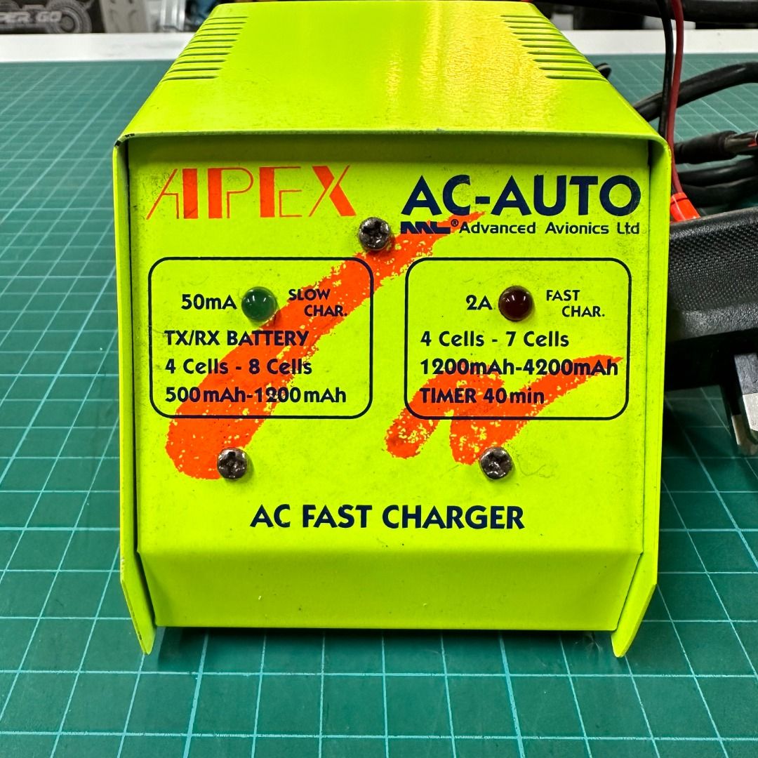 [PRE-OWNED] APEX AC-AUTO AC BATTERY CHARGER HOBBY, Hobbies & Toys, Toys ...