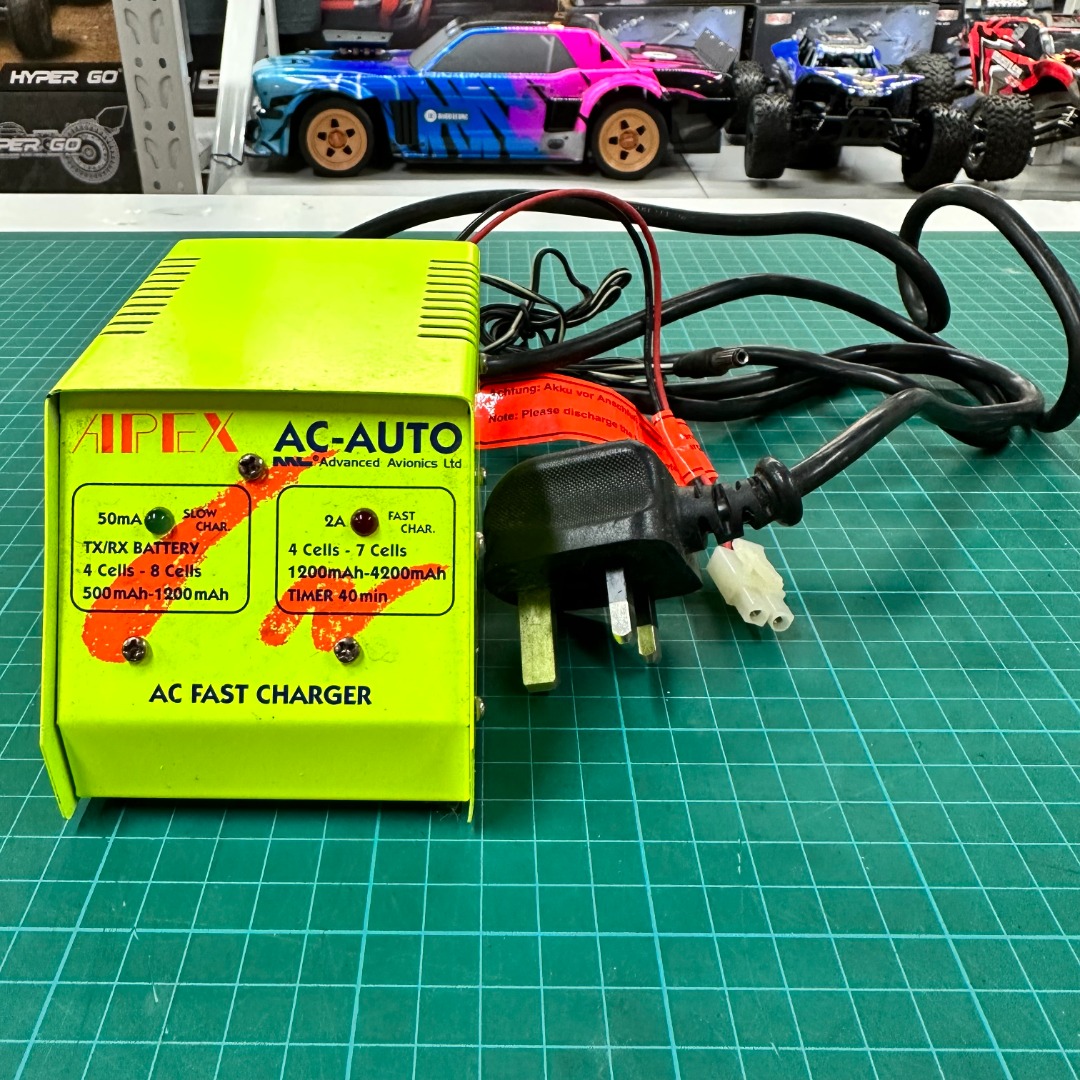 [PRE-OWNED] APEX AC-AUTO AC BATTERY CHARGER HOBBY, Hobbies & Toys, Toys ...