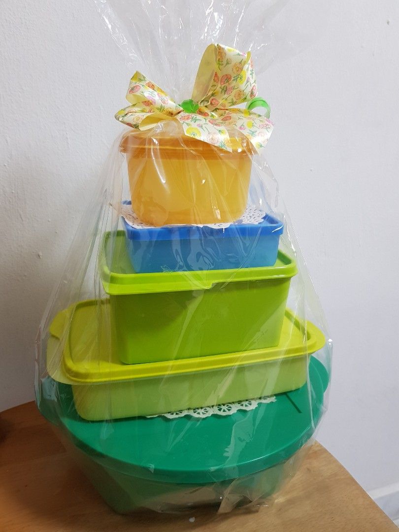 [Value for Money] Presentable Tupperware Gift Set, Furniture & Home ...