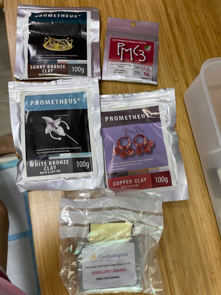 Prometheus precious metal clay, Hobbies & Toys, Stationery & Craft ...