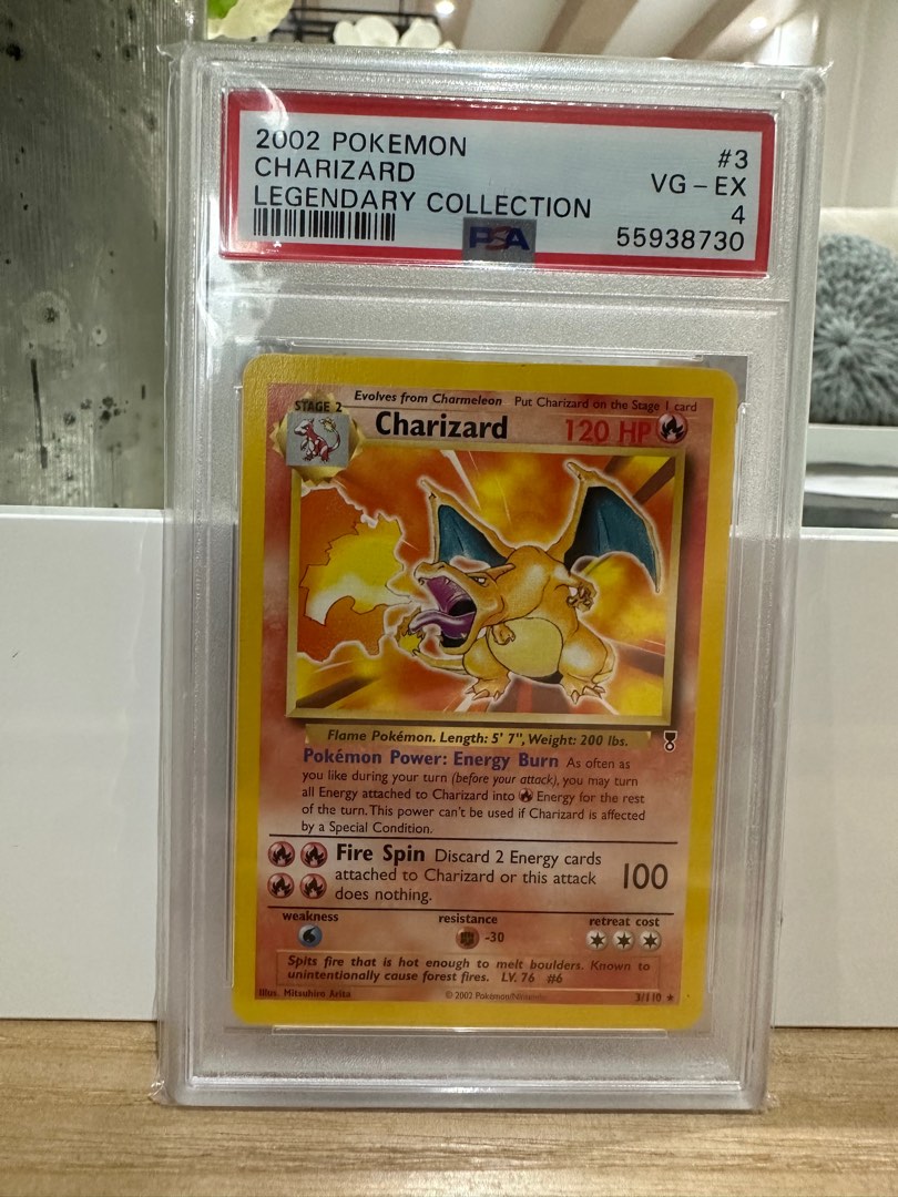 Charizard PSA Graded, Hobbies & Toys, Toys & Games on Carousell