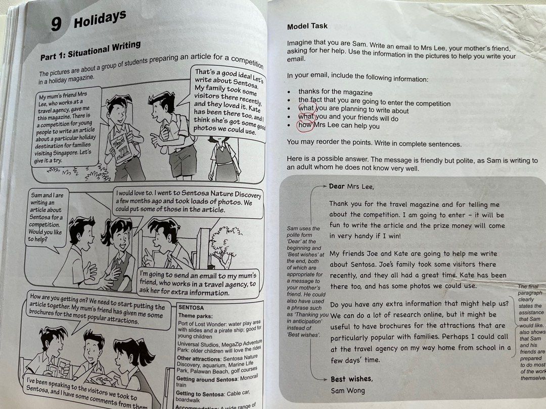 PSLE Situational Writing, Hobbies & Toys, Books & Magazines, Assessment ...