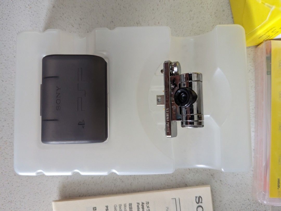 PSP chotto shot Playstation portable camera open box but brand new ...
