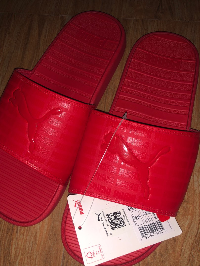 Puma slides, Men's Fashion, Footwear, Slippers & Slides on Carousell