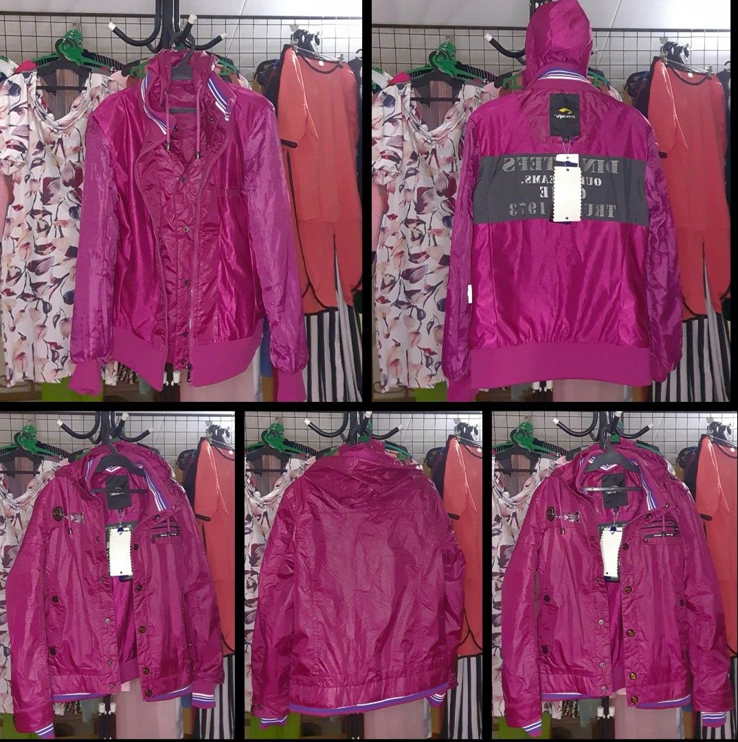 PUSHA PINK JACKET, Women's Fashion, Coats, Jackets and Outerwear on ...