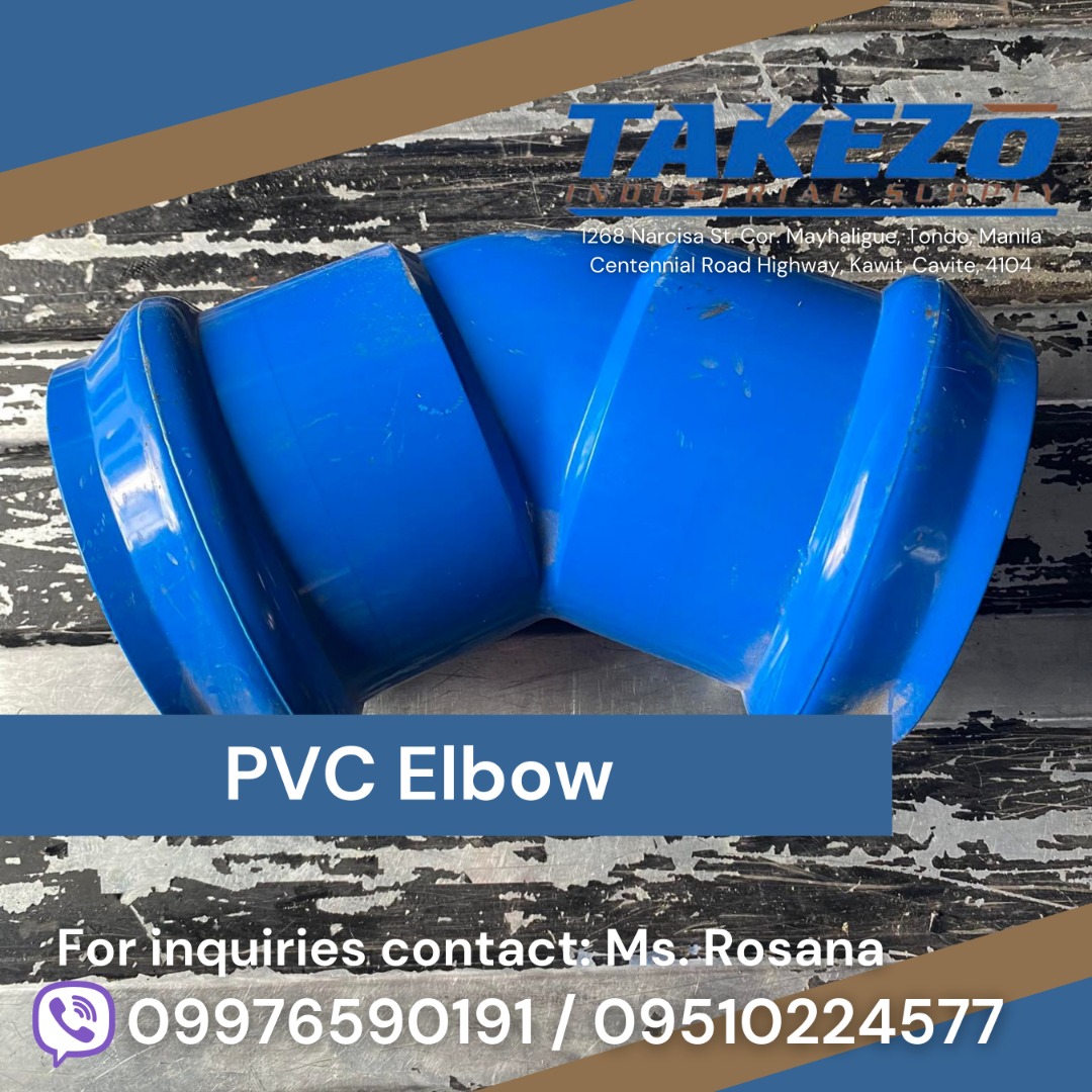 PVC Elbow, Commercial & Industrial, Construction Tools & Equipment on ...