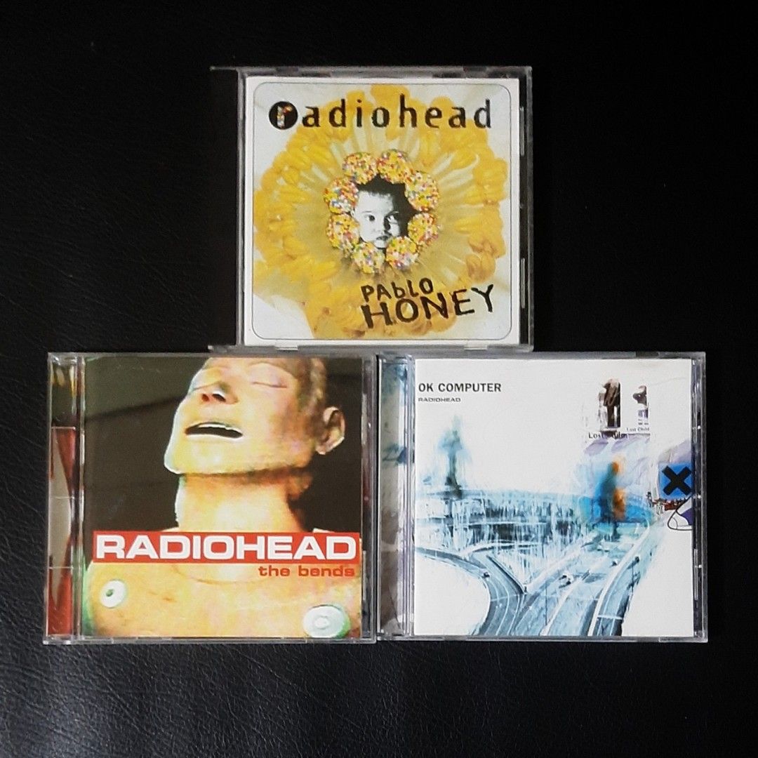 Radiohead CD set on Carousell
