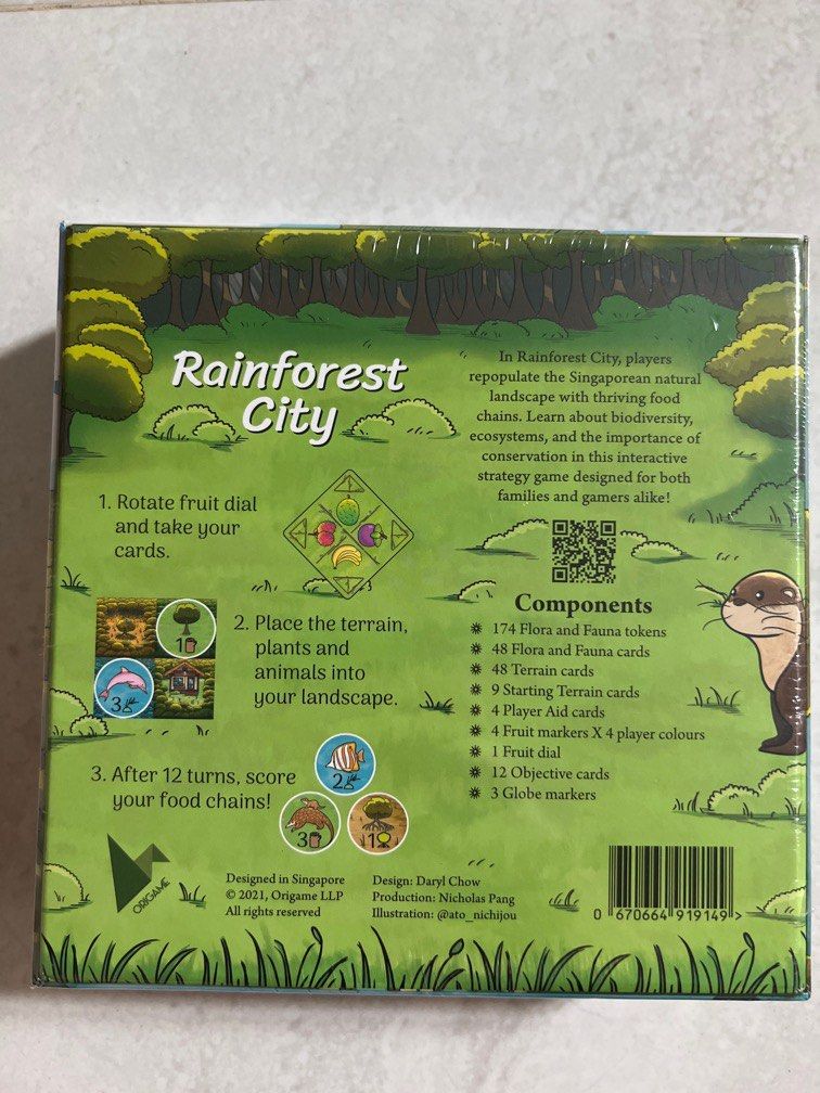 Rainforest City educational game, Hobbies & Toys, Toys & Games on Carousell