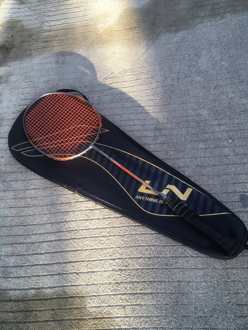 Raket Badminton Lining Turbo X90 gen 3, Olah Raga, Perlengkapan ...