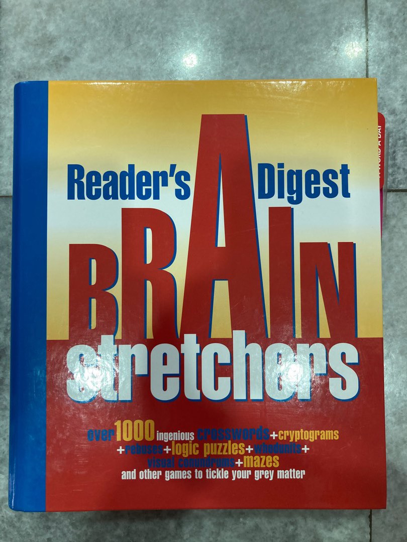 Reader’s digest Brain stretchers, Hobbies & Toys, Books & Magazines ...