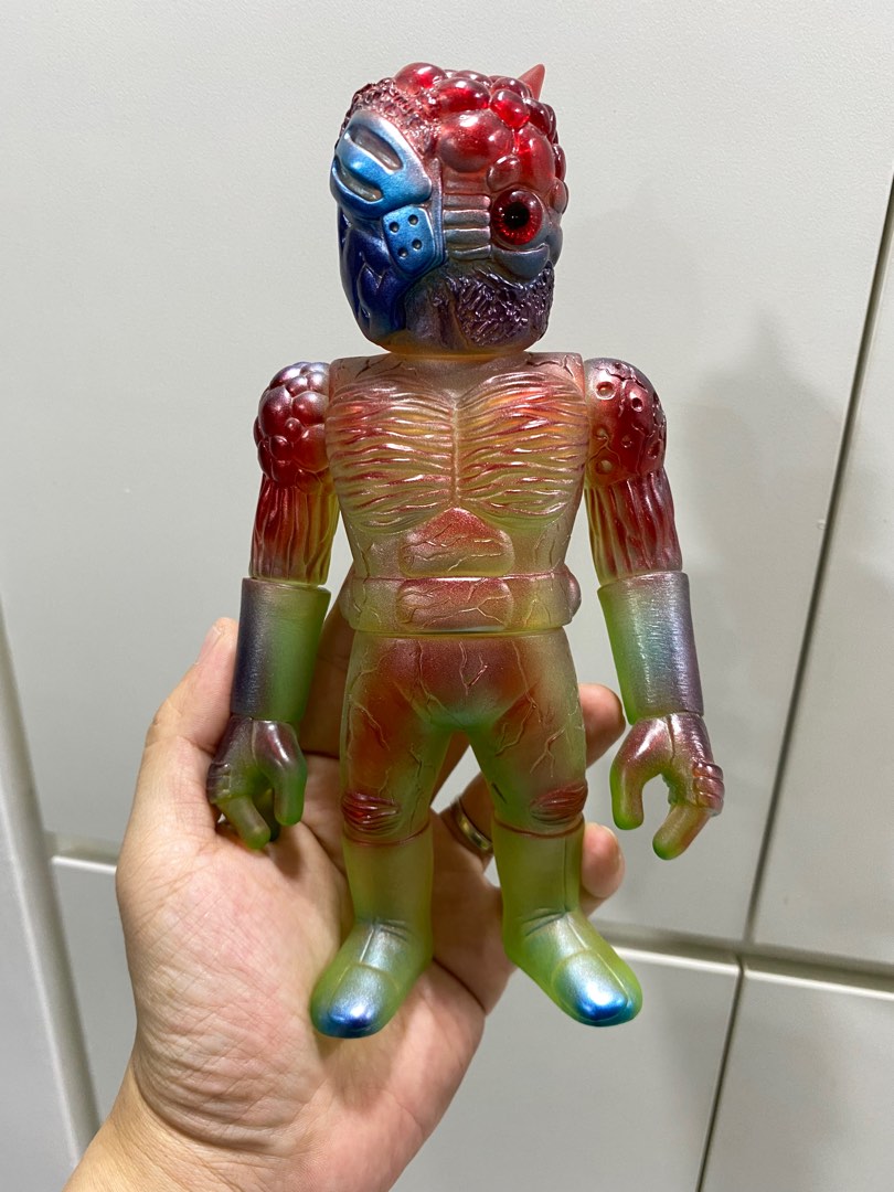 Realxhead Rxh Realhead Chaosman Paul Kaiju Paint Custom Authentic Sofubi Softvinyl Designer Toys ...