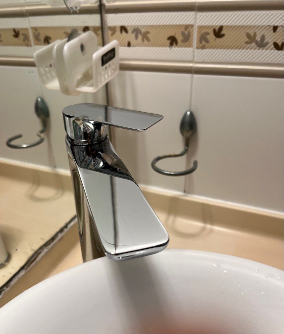 Remer Rubinetterie H+M high rise basin mixer tap hot and cold water, Furniture & Home Living ...