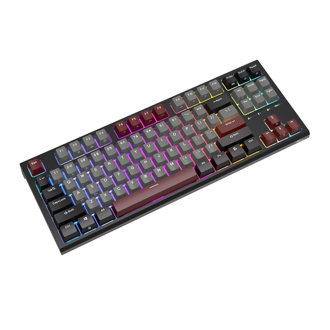 RK R87 TKL Mechanical Keyboard by Royal Kludge with Hotswap Wired RGB ...