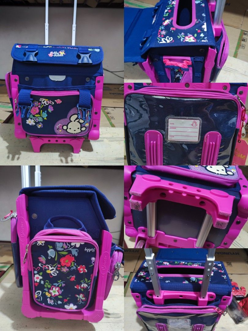 Robby Rabbit Trolley Bag for kids, Luxury, Bags & Wallets on Carousell