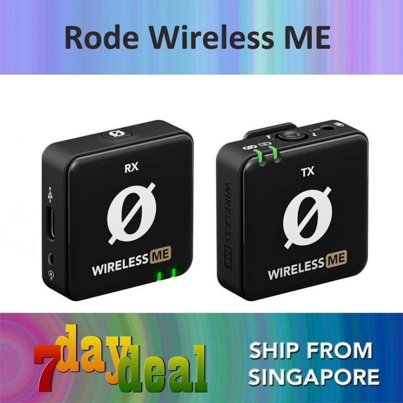 Rode Wireless ME Compact Wireless Microphone System (2.4 GHz), Audio ...