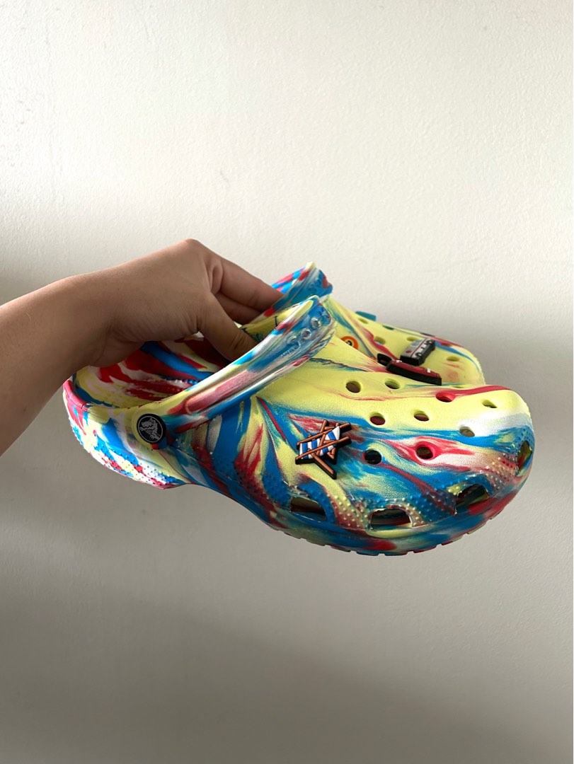 (RUSH!) Crocs Classic Tie-Dye Unisex on Carousell