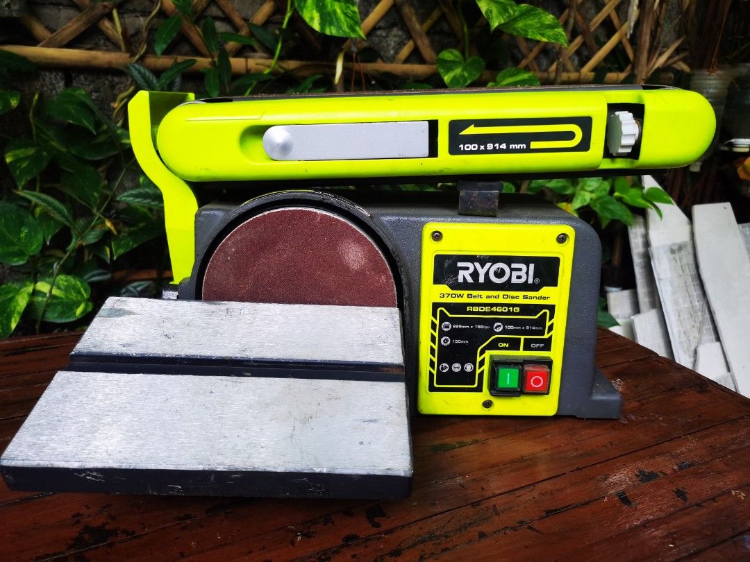 Ryobi belt and disc sander, Commercial & Industrial, Construction Tools ...
