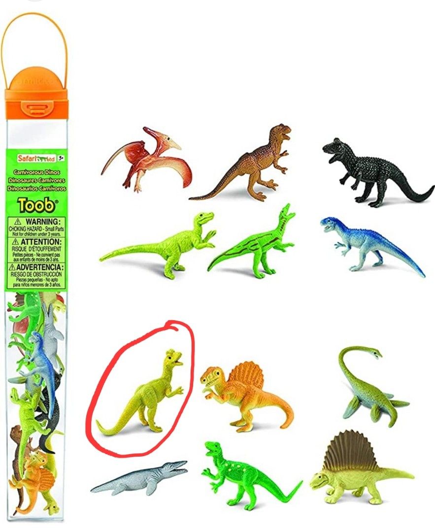 Safari Toobs - Carnivorous Dinosaurs, New York City, Pirates, Farm ...