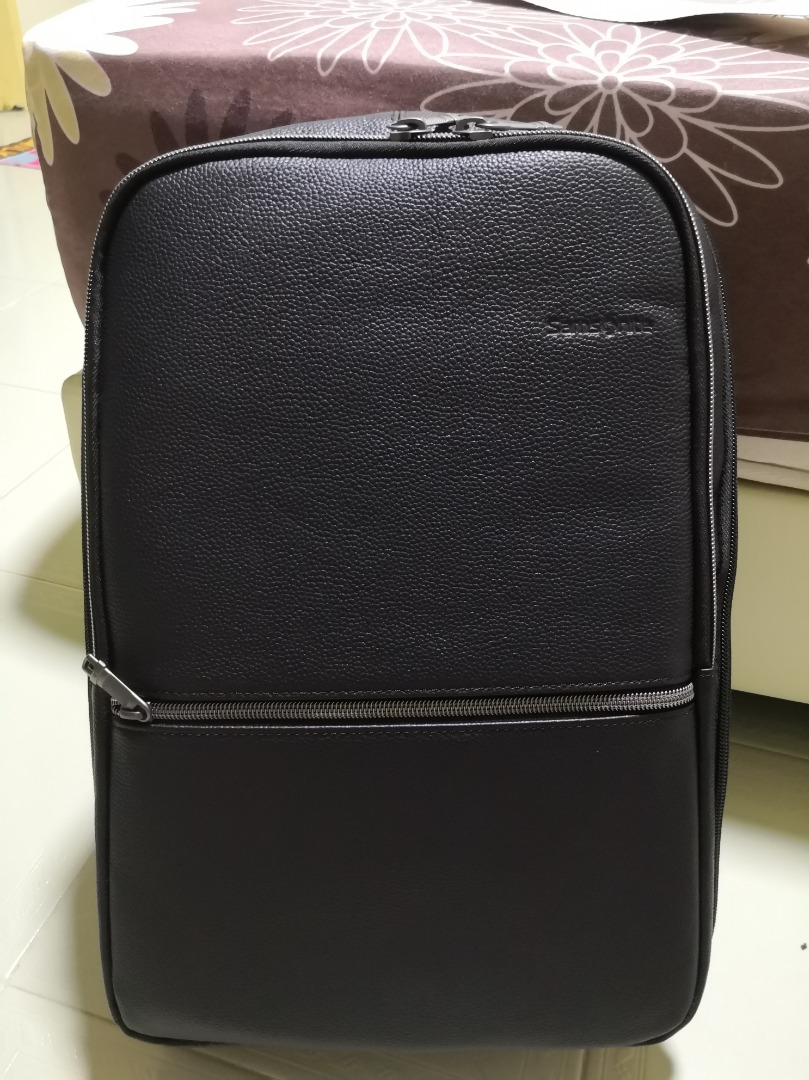 Samsonite Classic Leather Slim Backpack, Computers & Tech, Parts ...