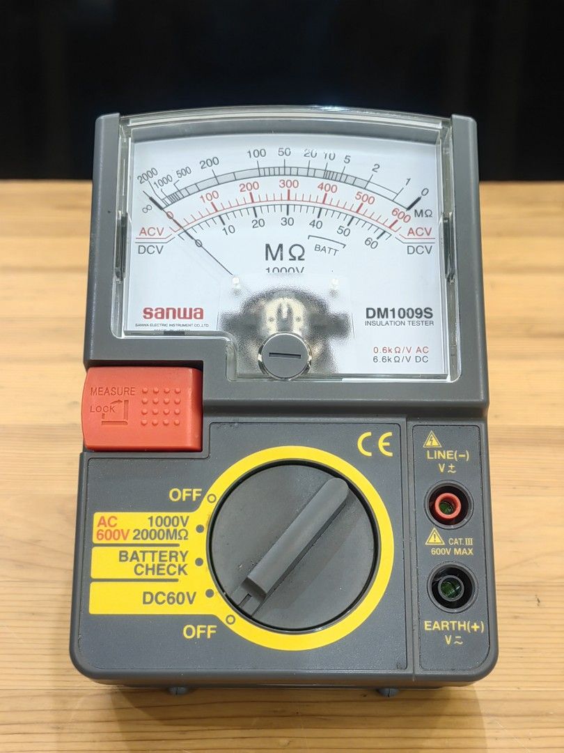 Sanwa Analog Insulation Resistance Multi Tesrer, Commercial ...