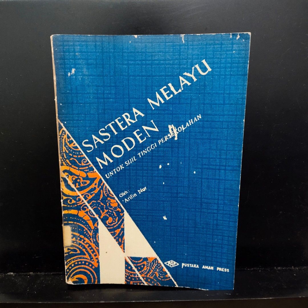 Sastera Melayu Moden /Ariffin Nur #22, Hobbies & Toys, Books ...