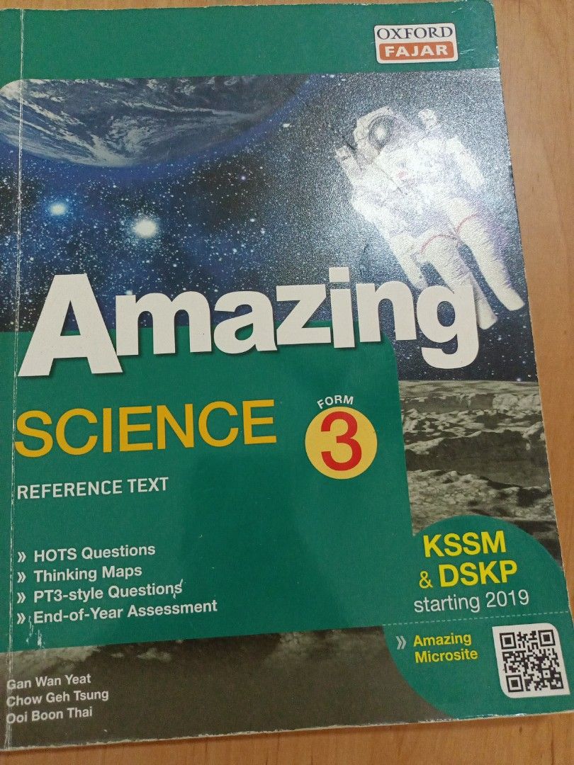 Science Form 3, Hobbies & Toys, Books & Magazines, Textbooks on Carousell