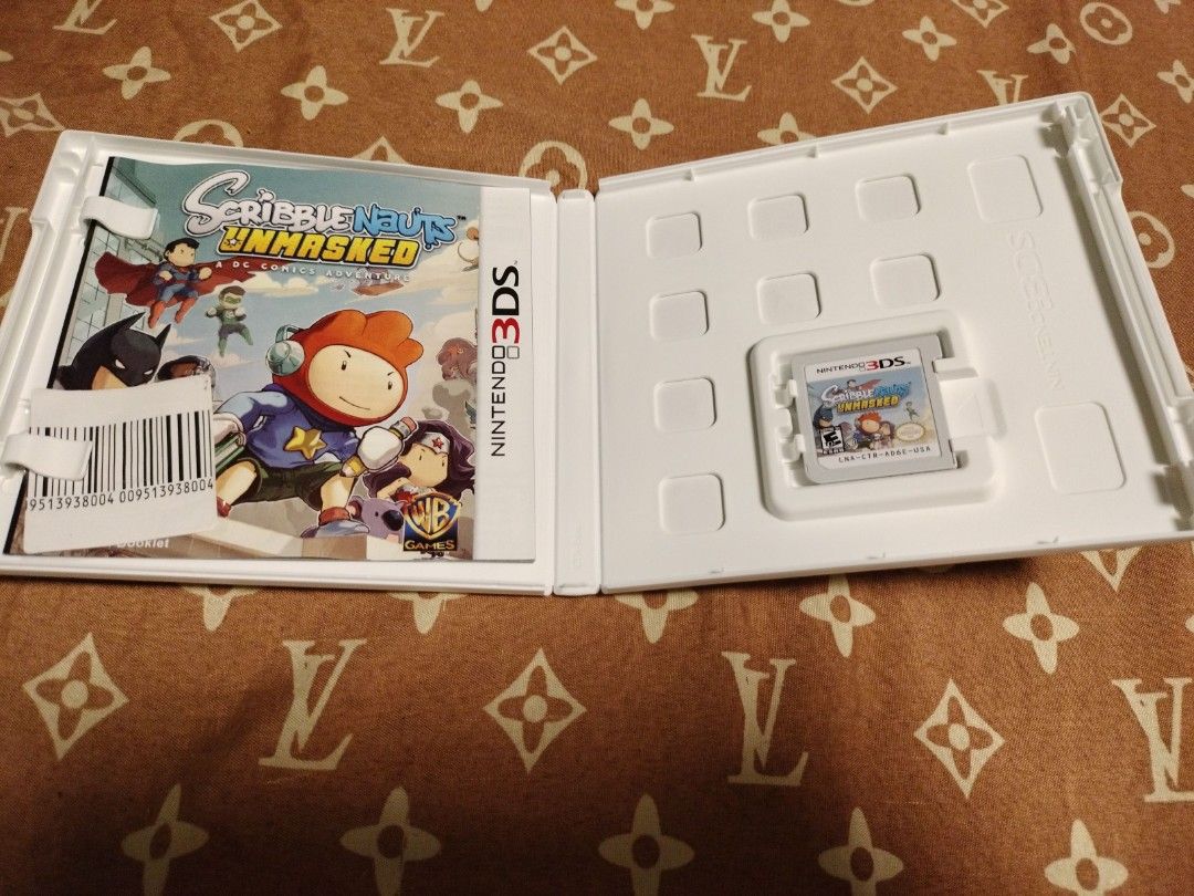 Scribblenauts Unmasked DC Comics Adventure 3DS, Video Gaming, Video ...