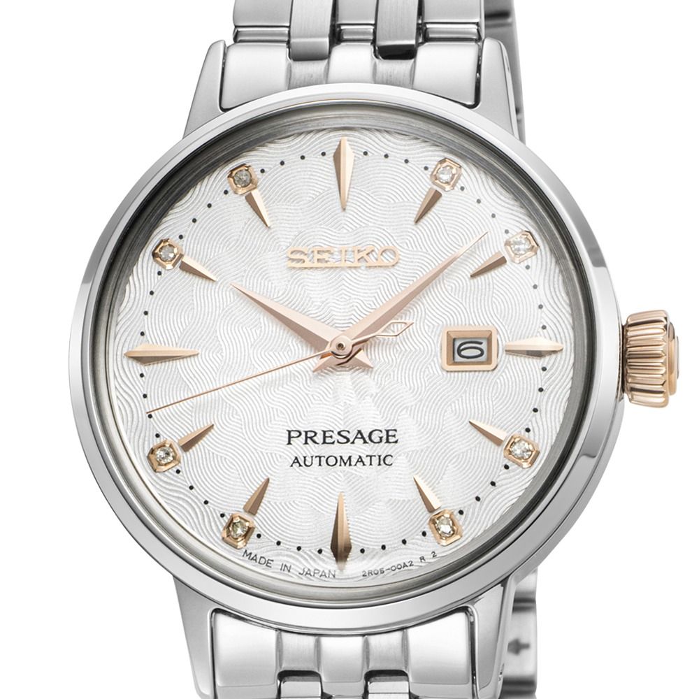 Seiko Presage Cocktail Time with Diamond Automatic Watch SRE009 ...