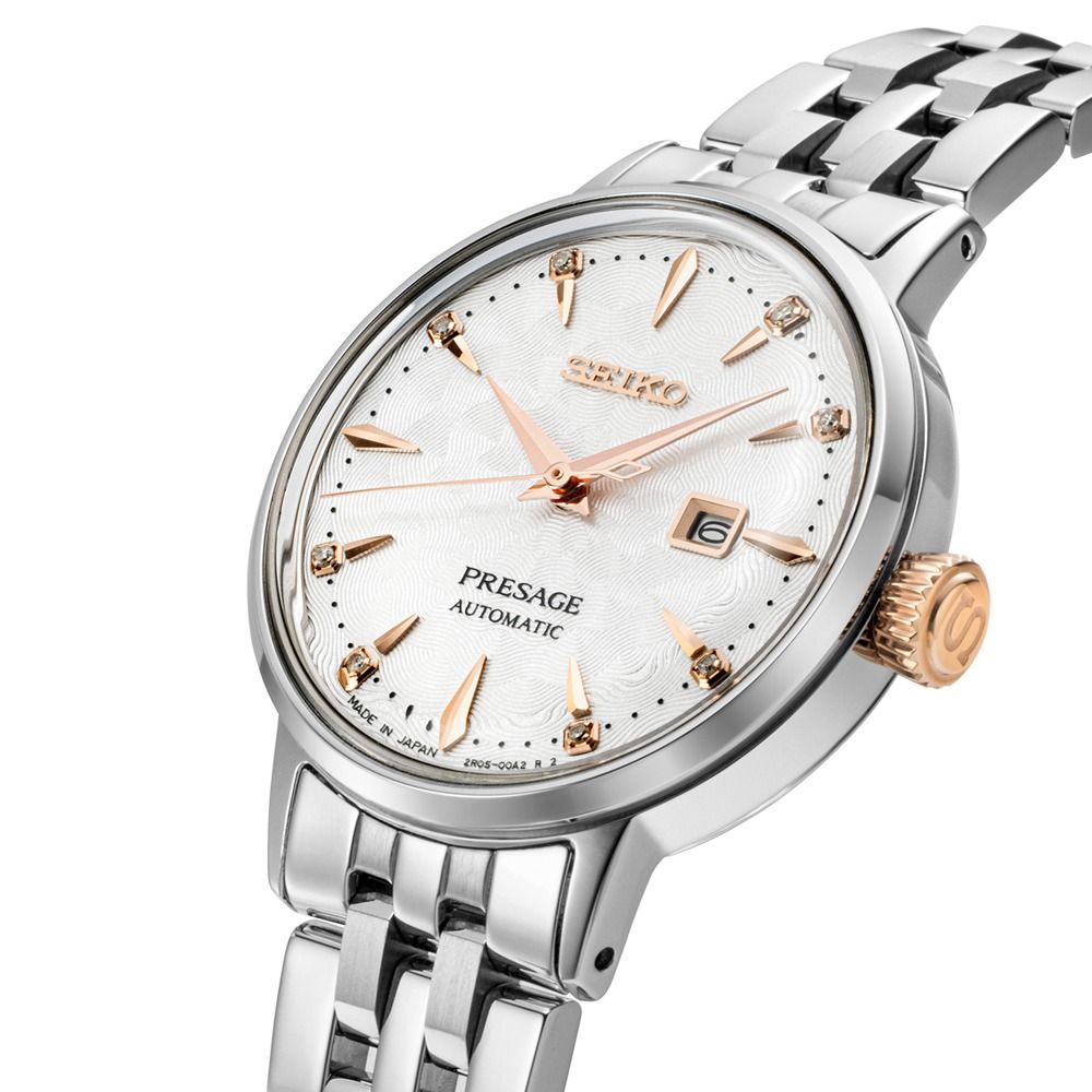 Seiko Presage Cocktail Time with Diamond Automatic Watch SRE009 ...