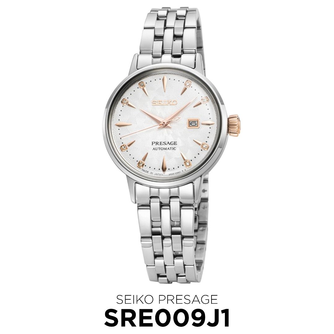 Seiko Presage Cocktail Time with Diamond Automatic Watch SRE009 ...