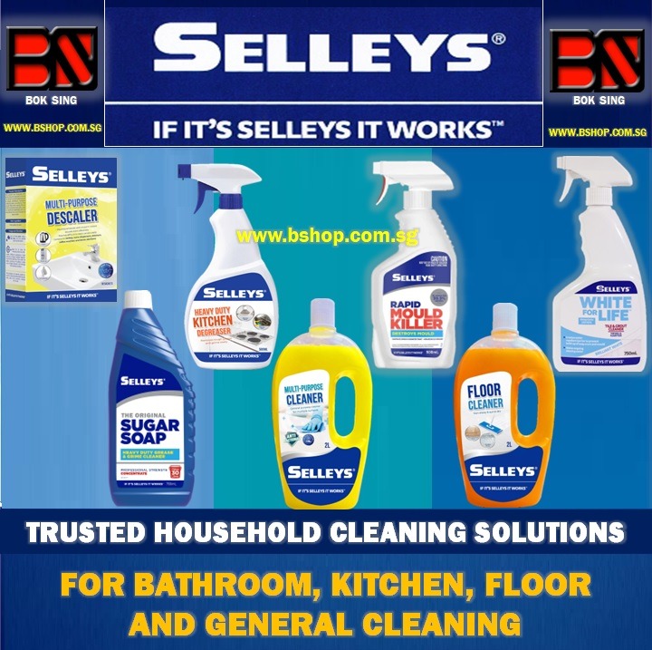SELLEYS DESCALER/FLOOR MULTIPURPOSE CLEANER/ KITCHEN DEGREASER/ SUGAR ...