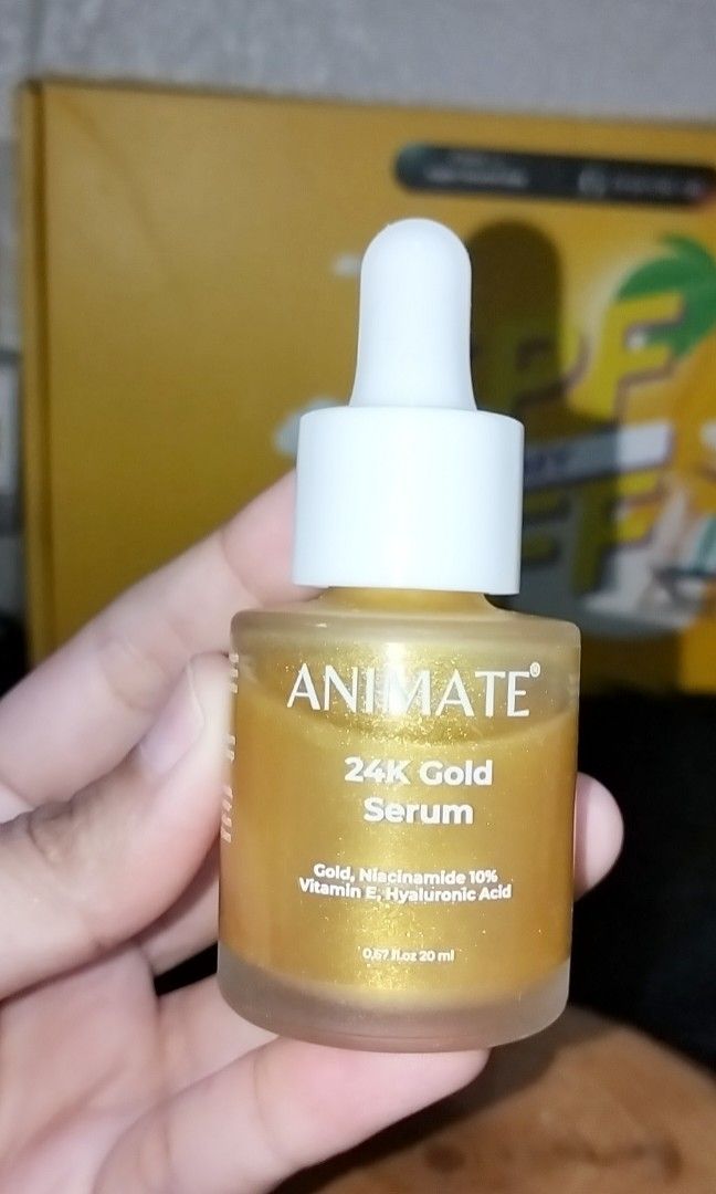 Serum animate gold serum, Kesehatan & Kecantikan, Kulit, Sabun & Tubuh ...