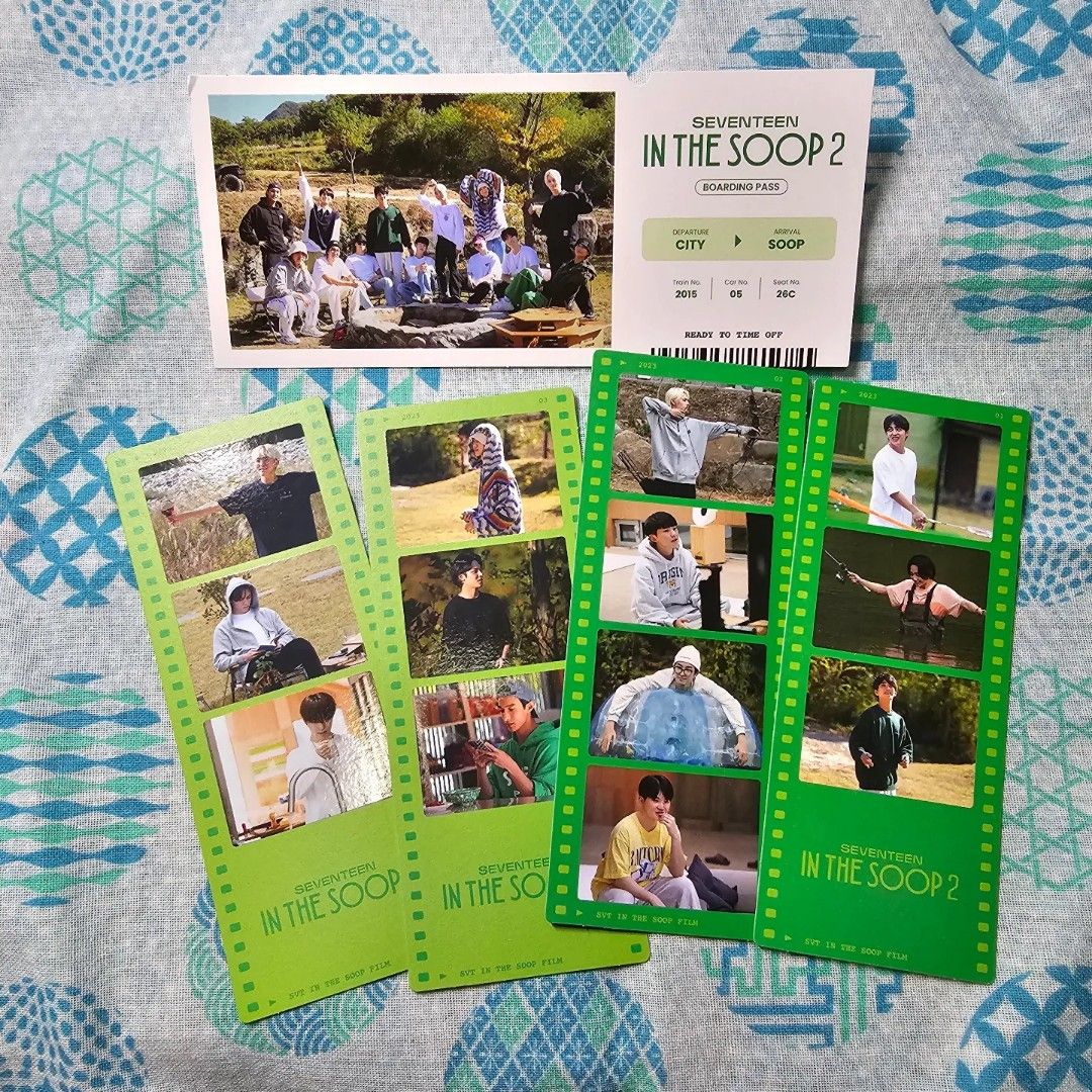 Seventeen in the soop 2 making book - Film Photo, Photo Ticket, 興趣及遊戲 ...