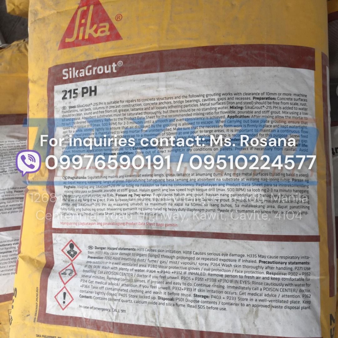 Sika Grout, Commercial & Industrial, Construction Tools & Equipment on ...