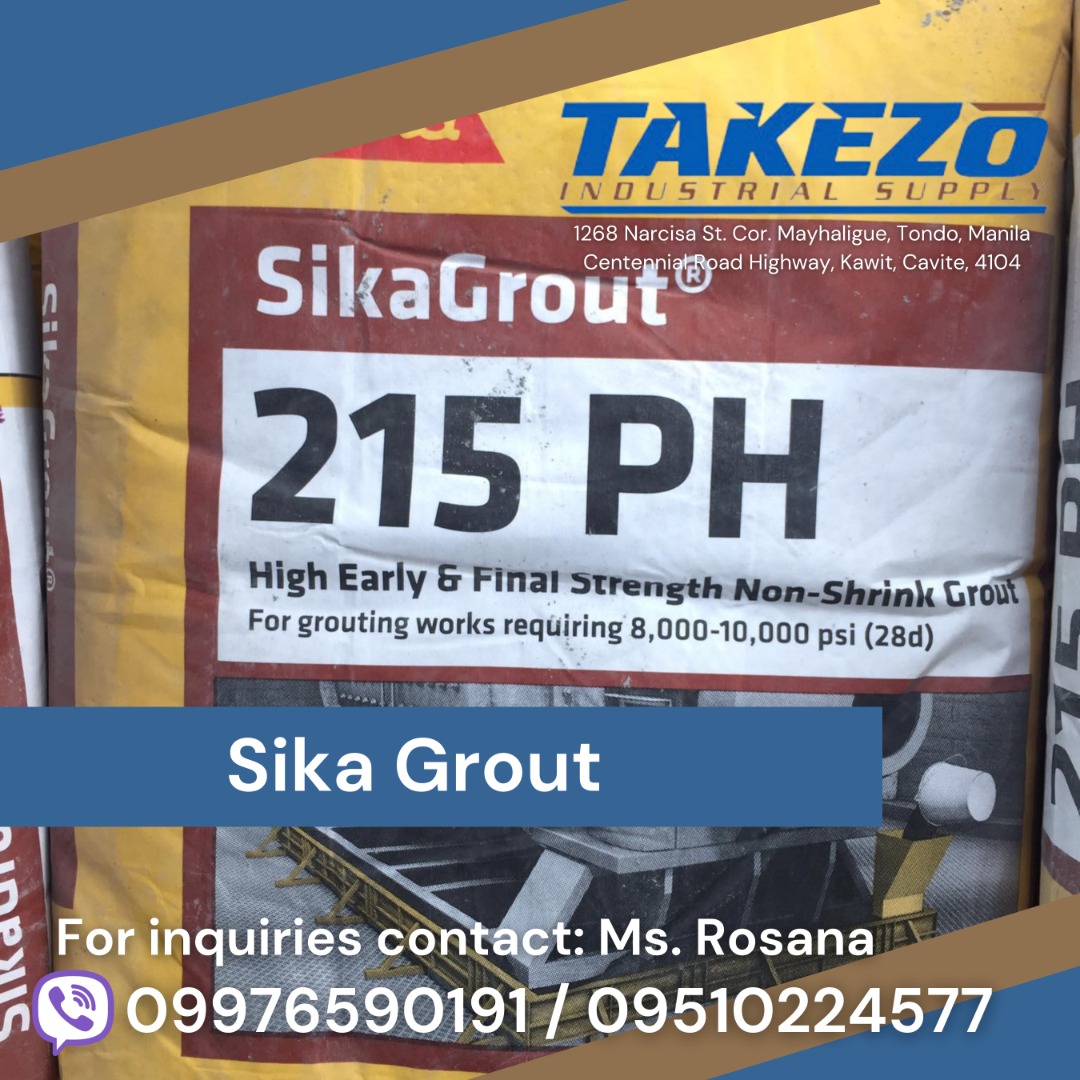 Sika Grout, Commercial & Industrial, Construction Tools & Equipment on ...