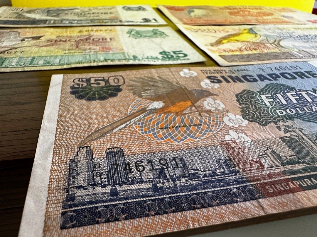Singapore notes bird series $1 $5 $10 $20 $50, Hobbies & Toys ...