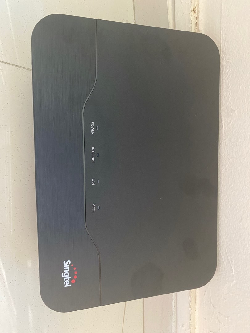 Singtel Mesh Router, TV & Home Appliances, Electrical, Adaptors ...
