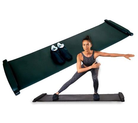 Sliding Mat Quickway Pad Indoor Fitness Board Household Skateboard Yoga ...