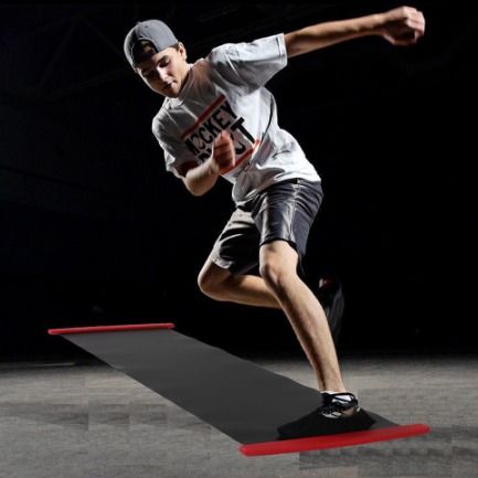 Sliding Mat Quickway Pad Indoor Fitness Board Household Skateboard Yoga ...