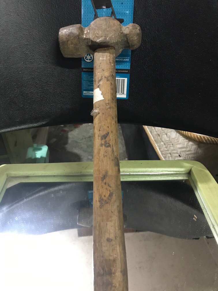Small maso with ball hammer, Furniture & Home Living, Home Improvement ...